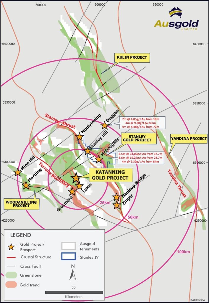 Katanning Regional Exploration – Ausgold Limited